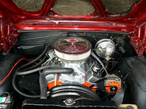 1963 Chevrolet Impala metallic red 283 4bbl V8, 2 speed powerglide 409 ...