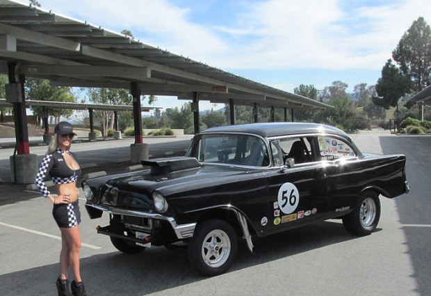 1956 Chevrolet Bel Air 150 210 HOT ROD GIRL - Muscle Car