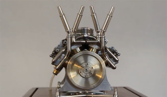 The Miniature W-32 Engine! - Muscle Car