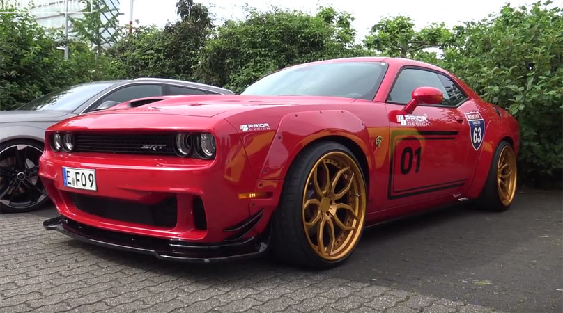 Dodge Challenger SRT Hellcat PDHC900 Widebody by Prior Design - Muscle Car