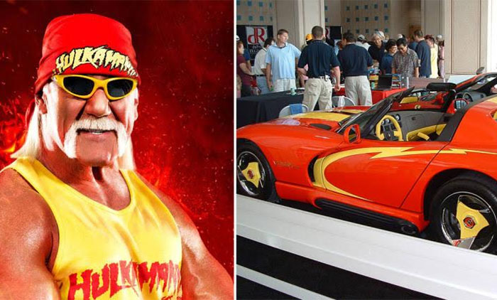 The Muscle Cars Of WWE Wrestling Stars - Muscle Car