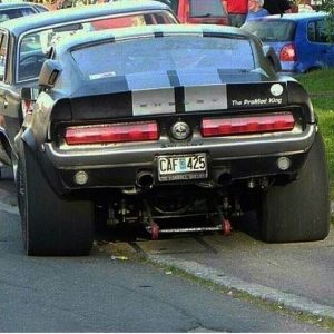 Fat Tire Drag Cars on the Street Rule! - Muscle Car